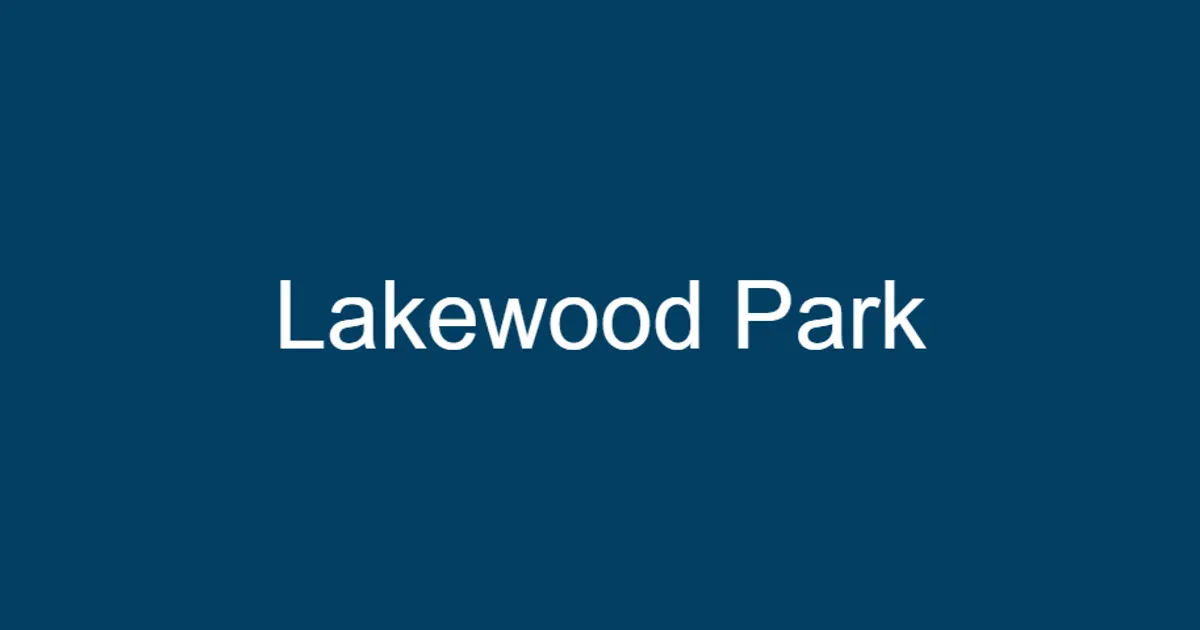 Neighborhood Map | Lakewood Park